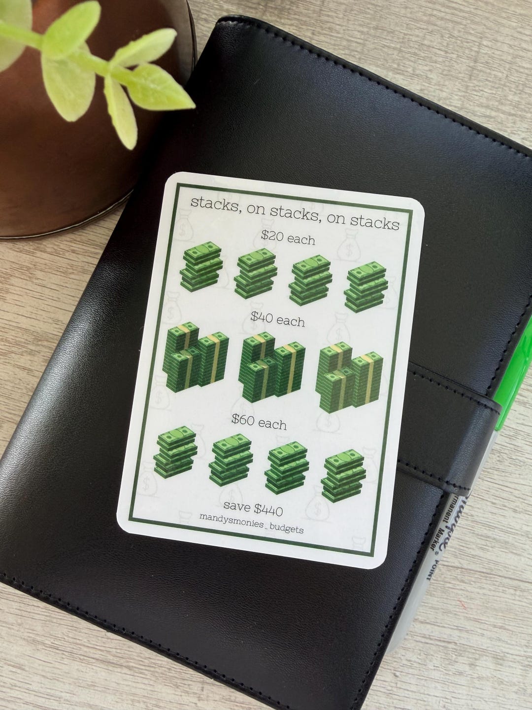 Stacks, on Stacks, on Stacks Savings Challenge / TRACKER ONLY ...