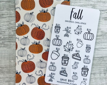 100 Envelope Savings Challenge Laminated Tracker Save 1500 Saving ...