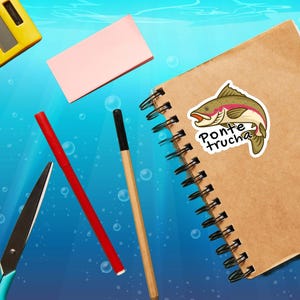 Ponte Trucha Sticker | Trout Sticker | Spanish Phrases Sticker | Cute ...