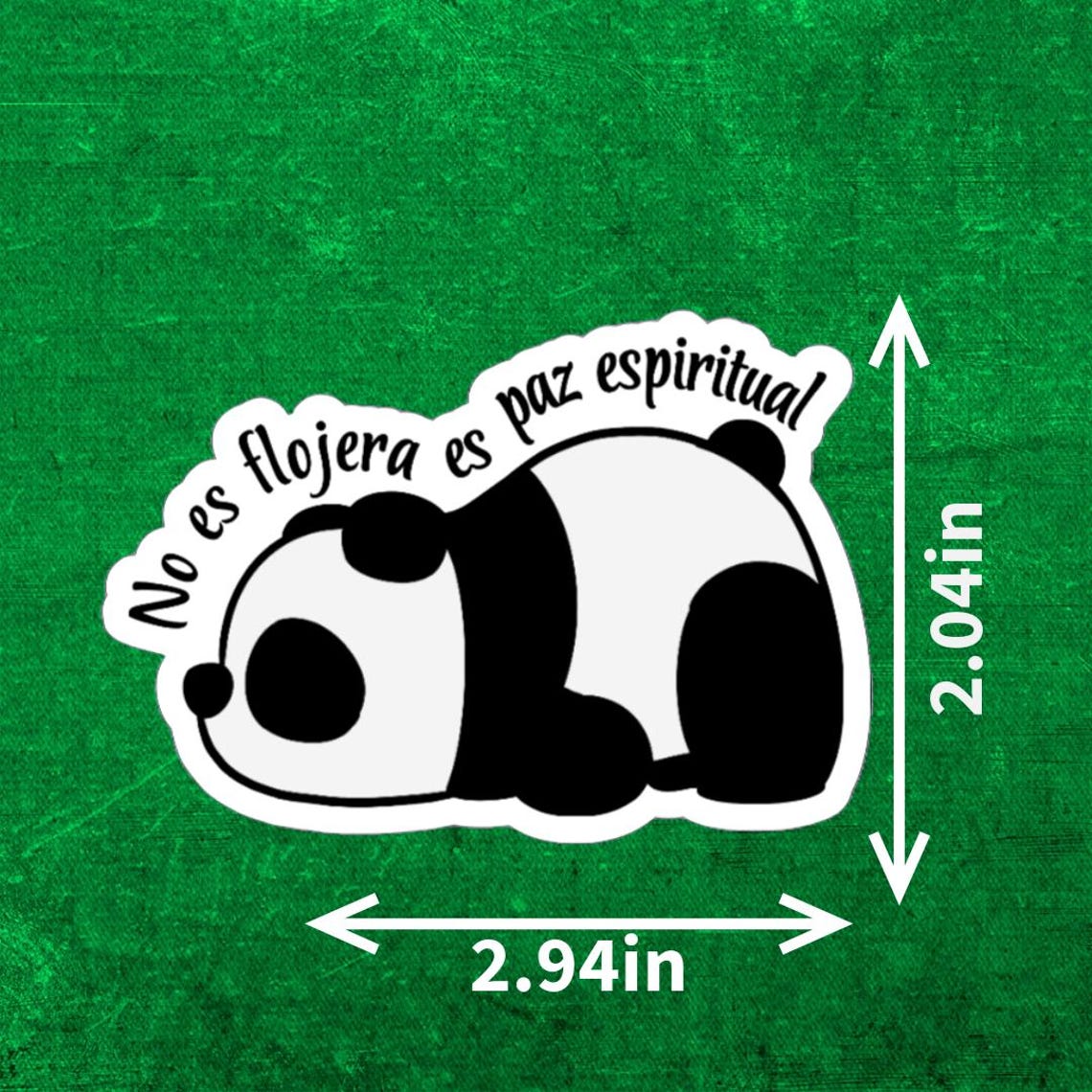 No Es Flojera Es Paz Espiritual Sticker | Cute Motivational Spanish ...