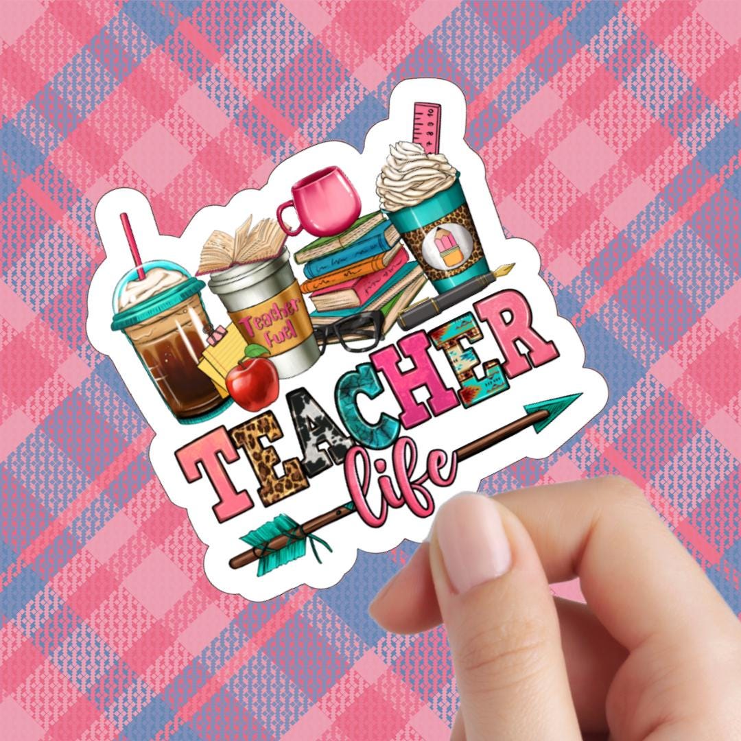 Teacher Sticker | Teacher Sticker | Maestra | Maestra | Teacher | Cute ...