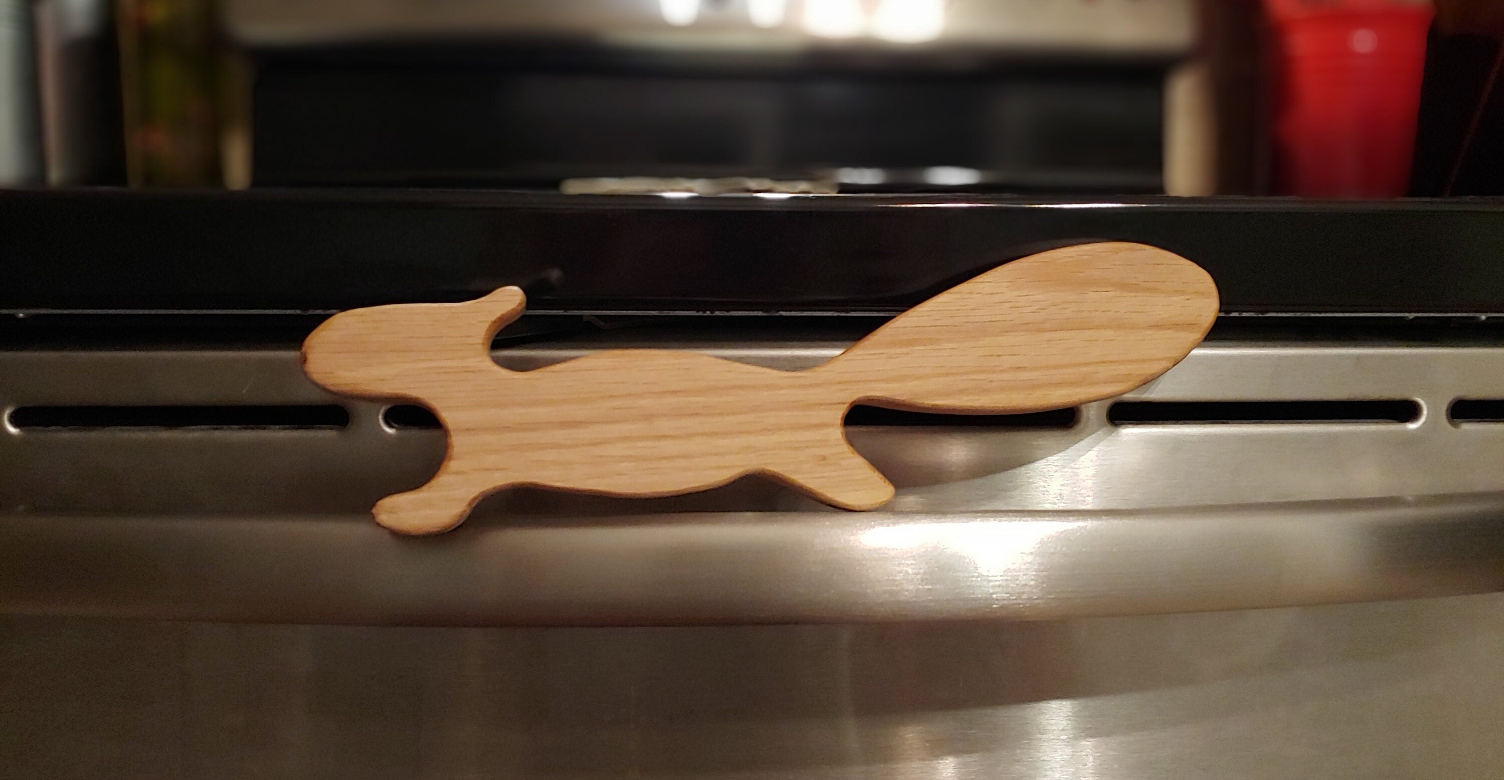 Handmade Wooden Oven Squirrel - Etsy