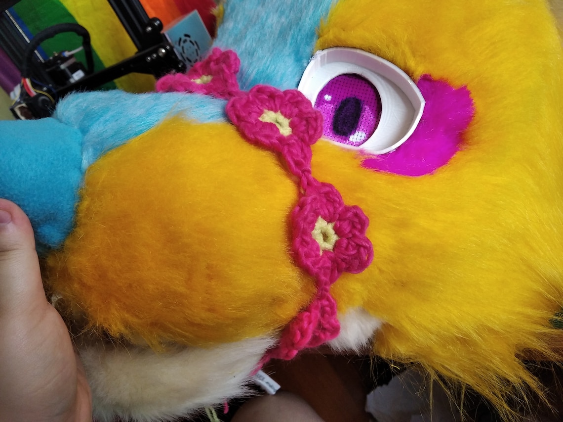 Fursuit Muzzle Flowers - Etsy