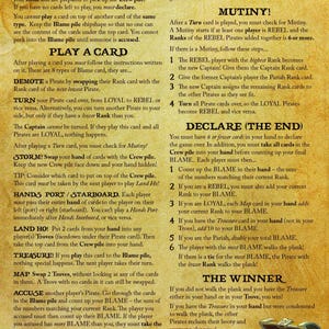 YOHO: You Only Hang Once Pirate Treasure Card Game 2-4 Players - Etsy