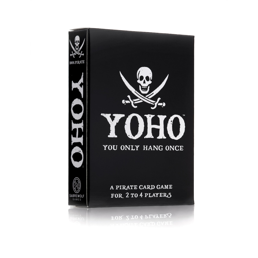 YOHO: You Only Hang Once Pirate Treasure Card Game 2-4 Players - Etsy