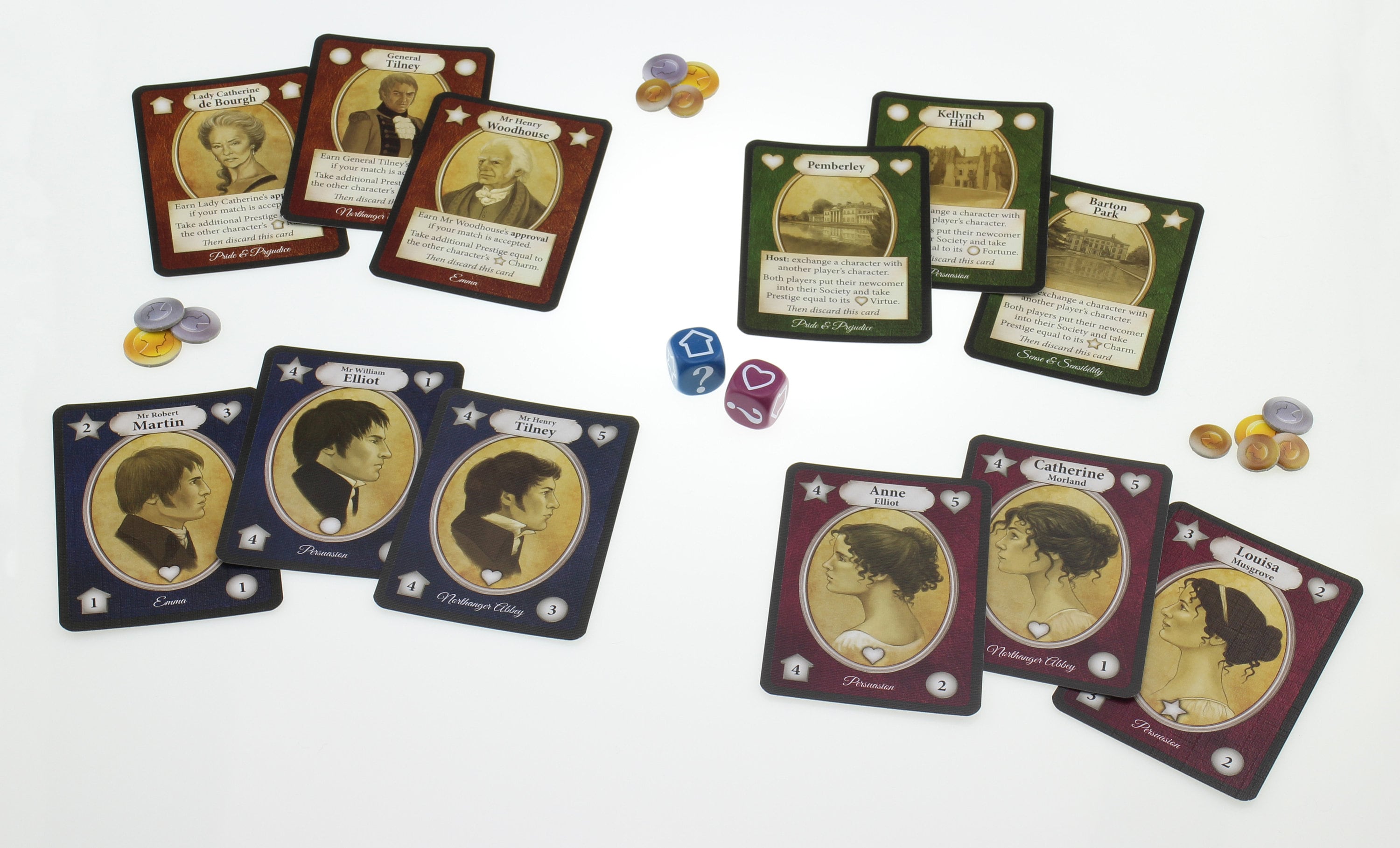 Jane Austen's Matchmaker Romantic Card Game 2-4 Players - Etsy