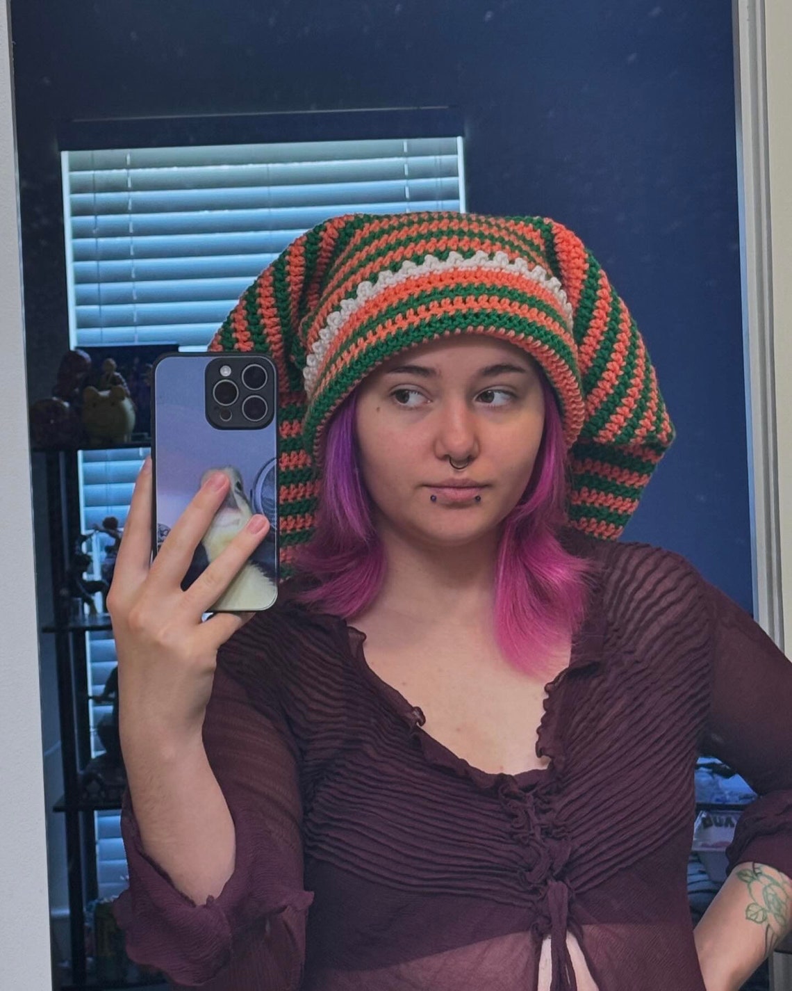 Crochet Inspired Fizzarolli Hat helluvaboss - Etsy