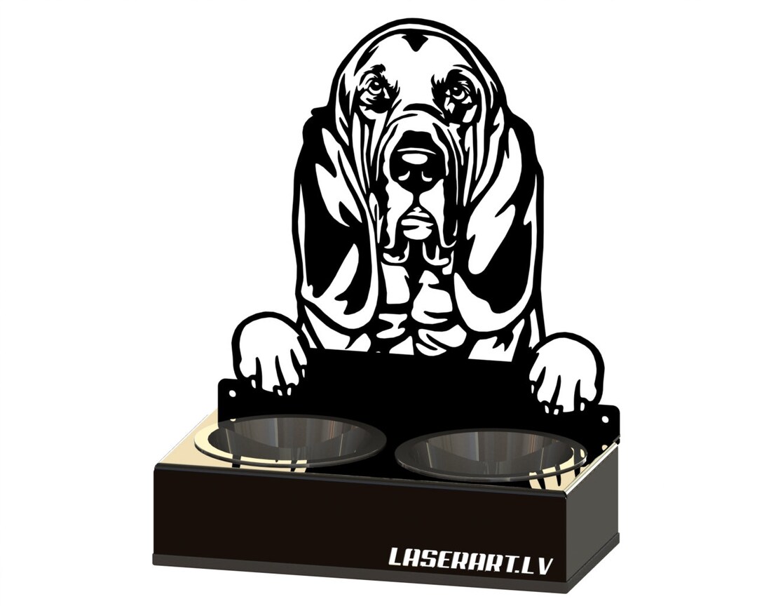 Bloodhounds Dog Breed, Personalized Dog Bowl, Custom Dog Bowl - Pet ...