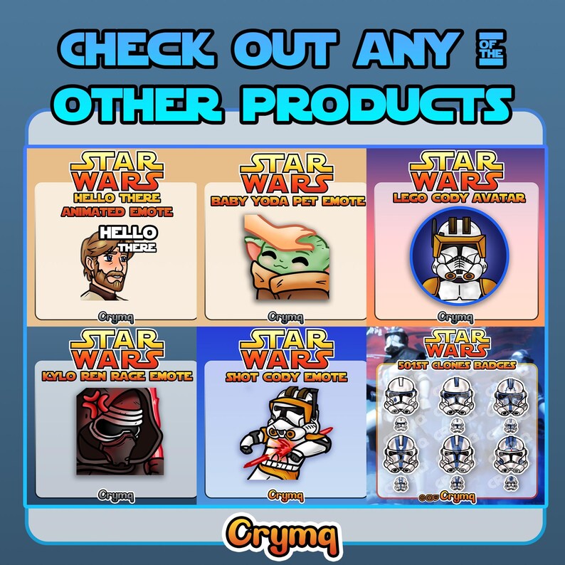 Christmas Mandalorian&grogu Emote Pack Cute Star Wars Clone Wars ...