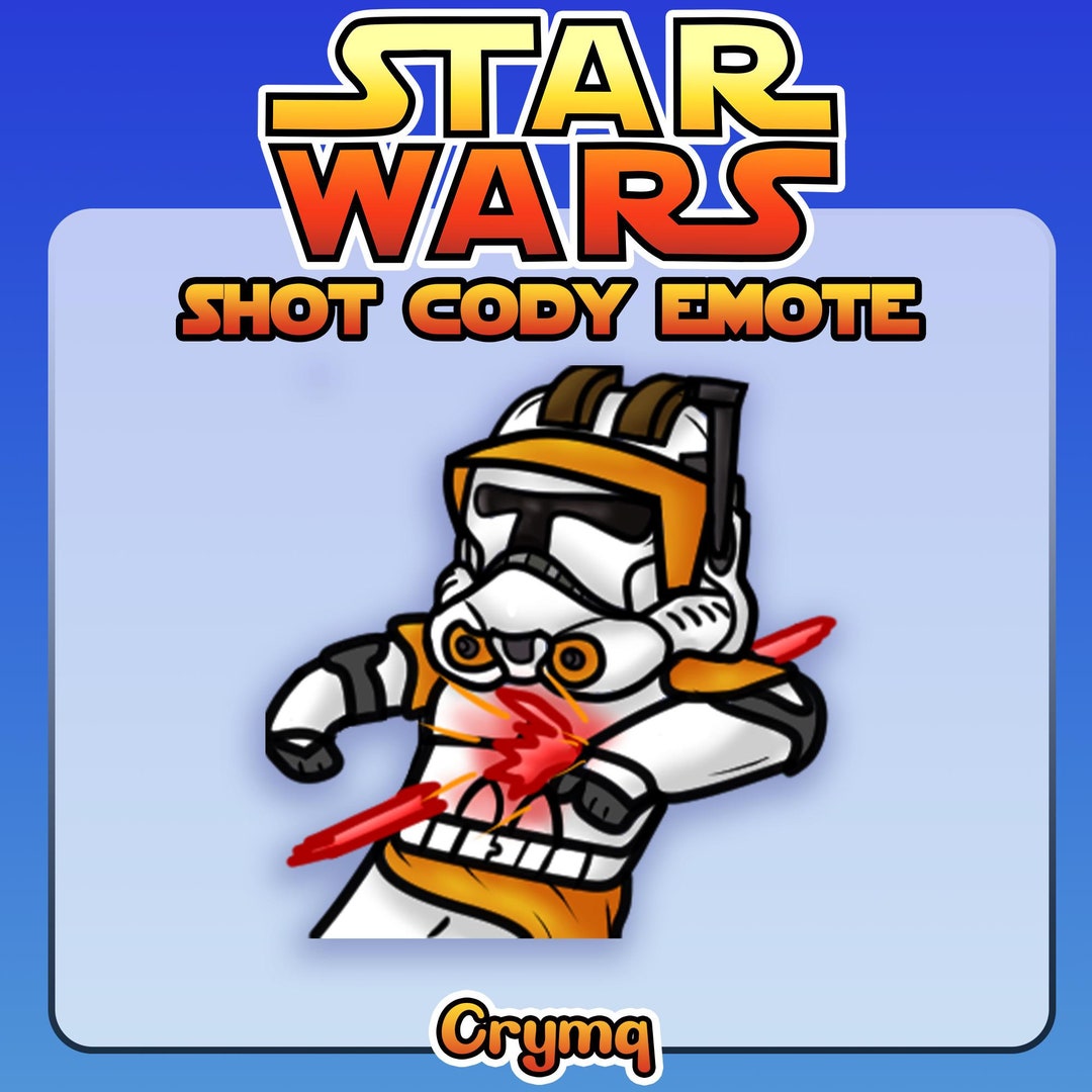 Order 66 Getting Shot Hit Emote Cute Star Wars Clone Wars Emote Revenge ...