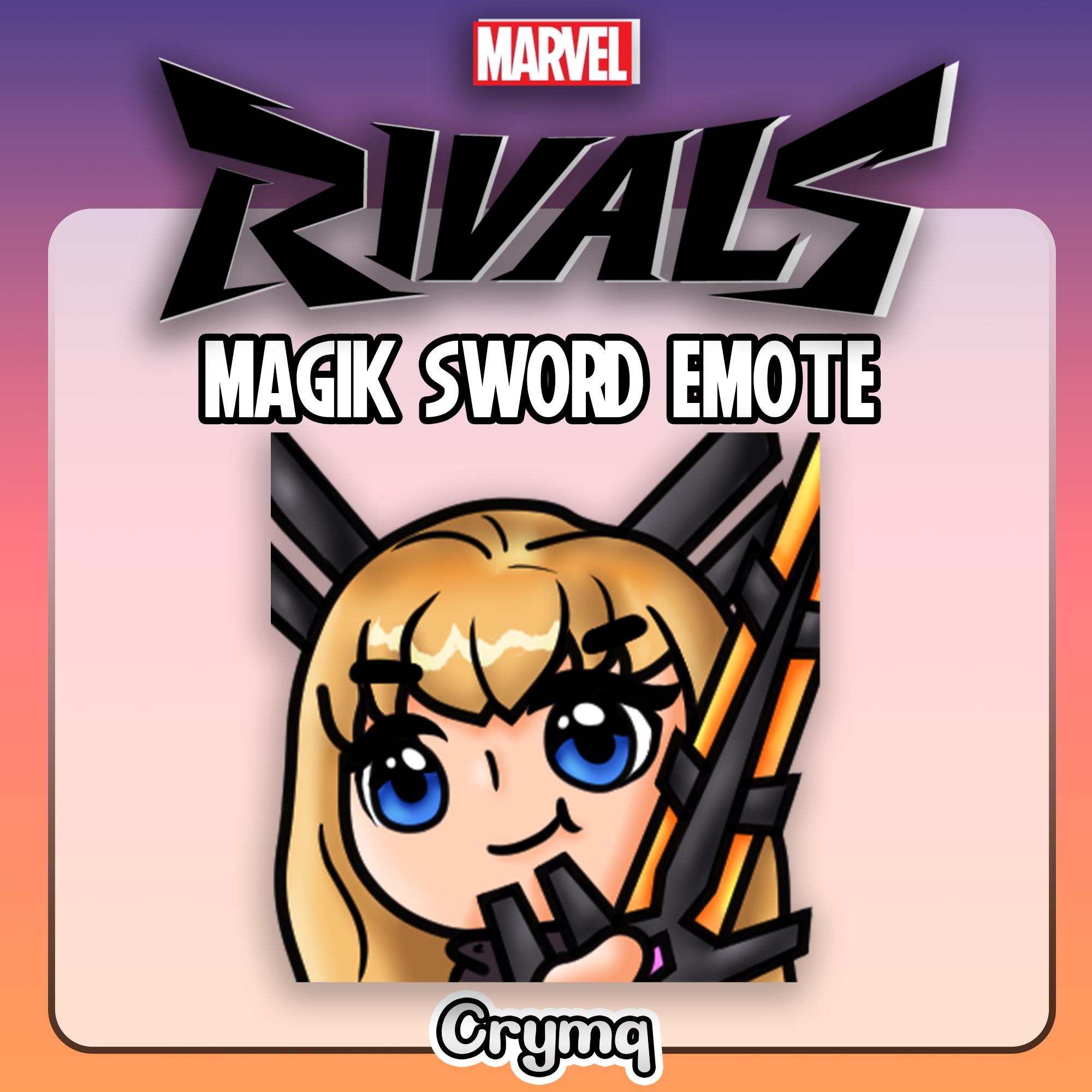 Magik Sword Fight Emote - Cute Marvel Rivals Emote | Baby Shark Loki ...