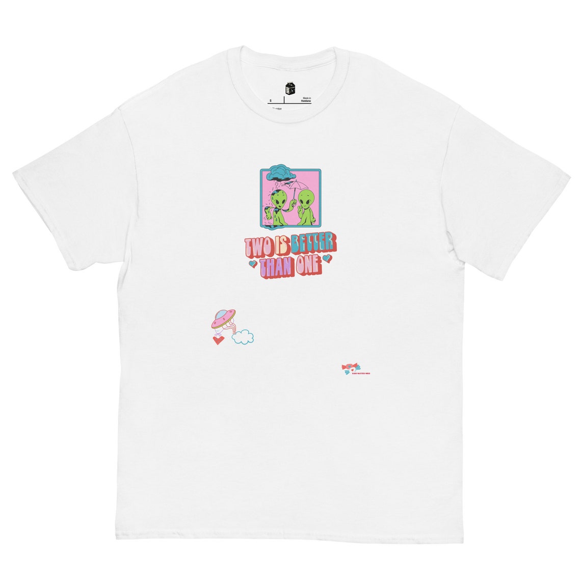 90S Homage Vintage Alien T-shirt Retro Cute E.T Funny Gift Tee ...