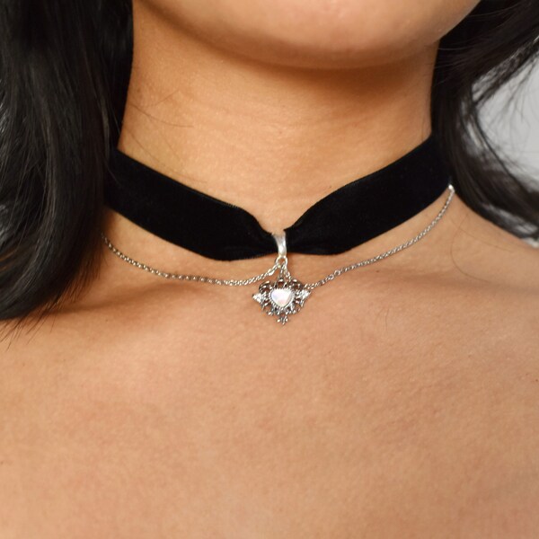 Velvet Ribbon Choker - Etsy