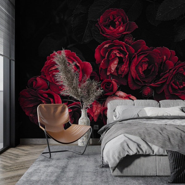 Rose Wallpaper - Etsy