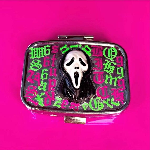 Ghostface Scream Gothic Spooky Creepy Pill Box - Etsy
