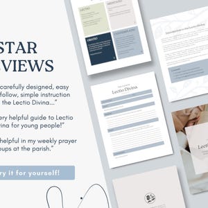 GROUP LICENSE Lectio Divina Printable Journal | Lectio Divina Prayer ...