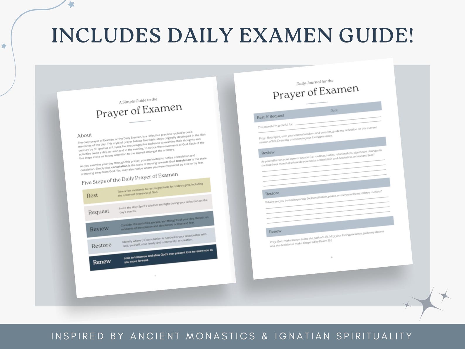 Rule of Life Journal: Rhythm Guide, Canva Template (digital Download ...
