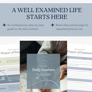Ignatian Examen Guide: Printable Prayer Journal (PDF) - Etsy