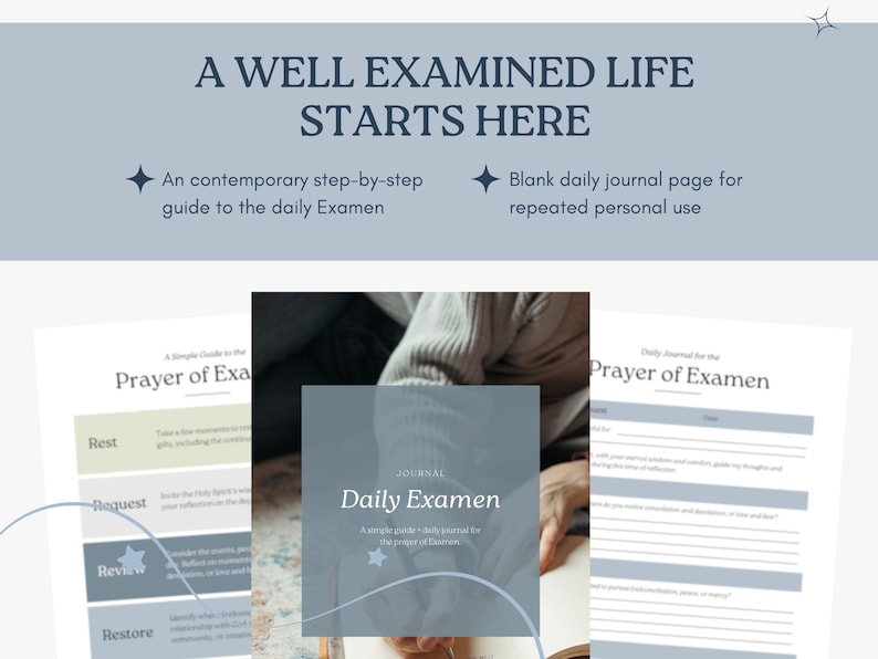 Ignatian Examen Guide: Printable Prayer Journal (PDF) - Etsy