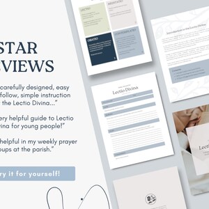 Lectio Divina Guide: Prayer Journal & Bible Verses (PDF) - Etsy