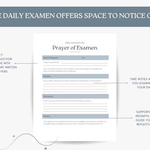 Ignatian Examen Guide: Printable Prayer Journal (PDF) - Etsy