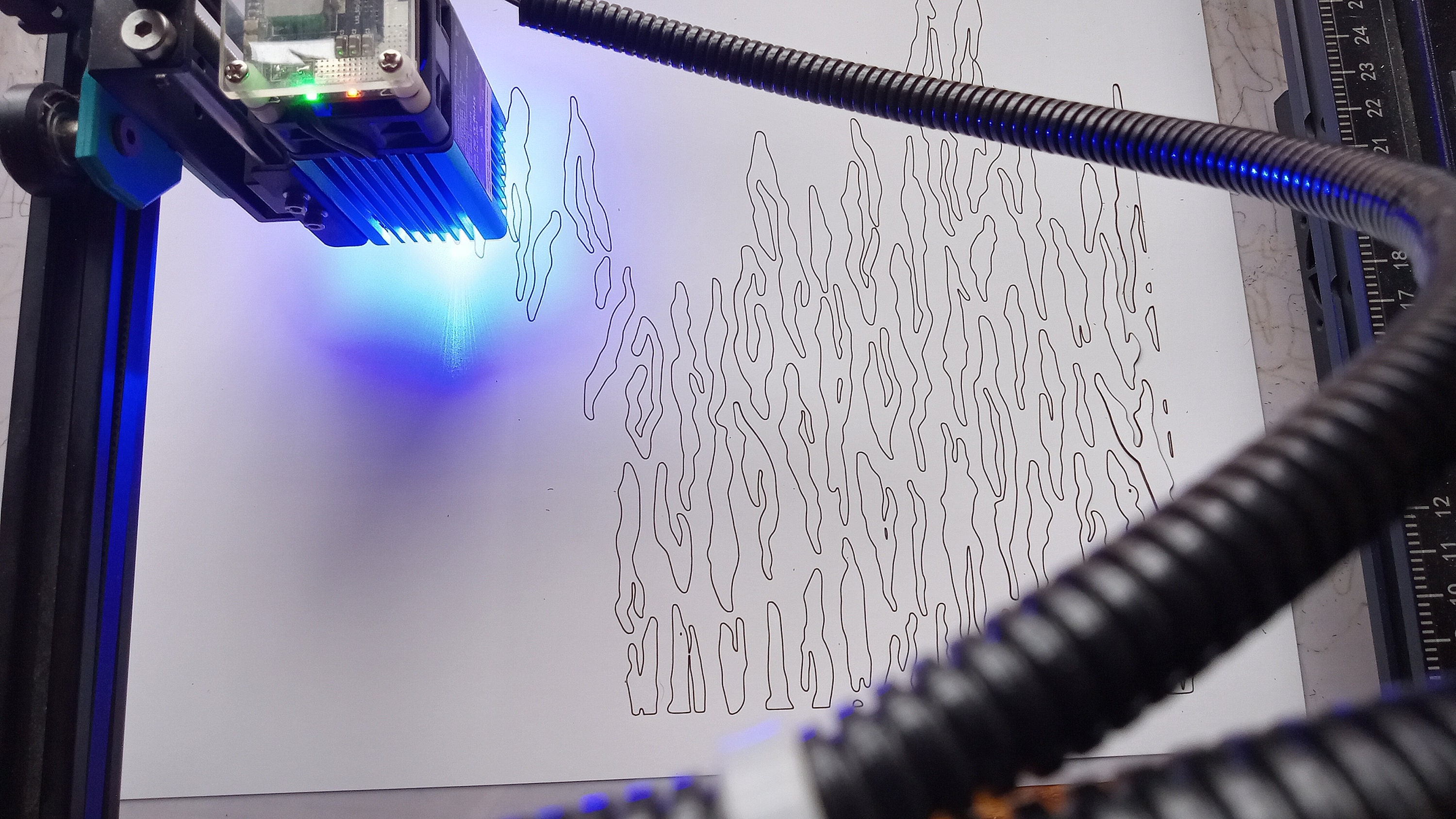 Bottomlands Stencil Pattern - Etsy