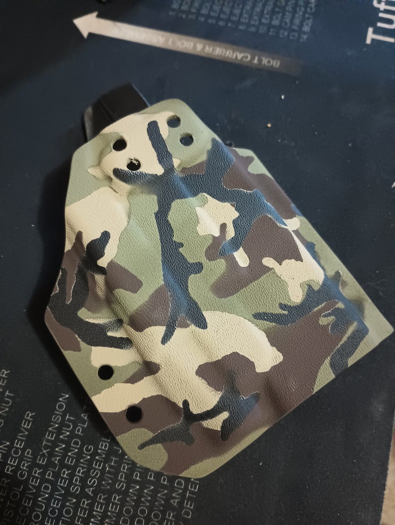 M81 Woodland Camo Stencil 3-layer - Etsy