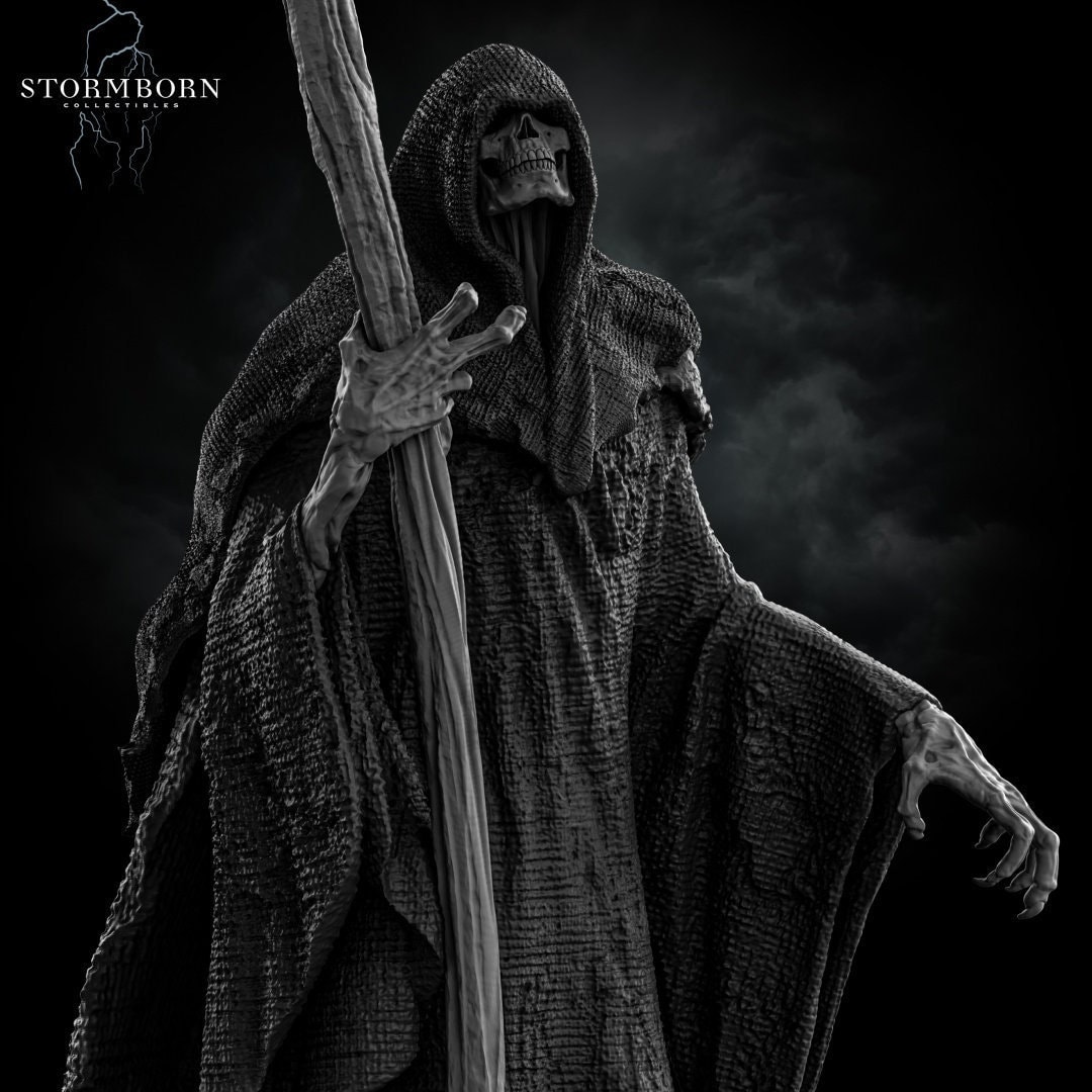 Death Reaper D&D Reaper Figurine, Death Miniature, Dungeons and Dragons ...