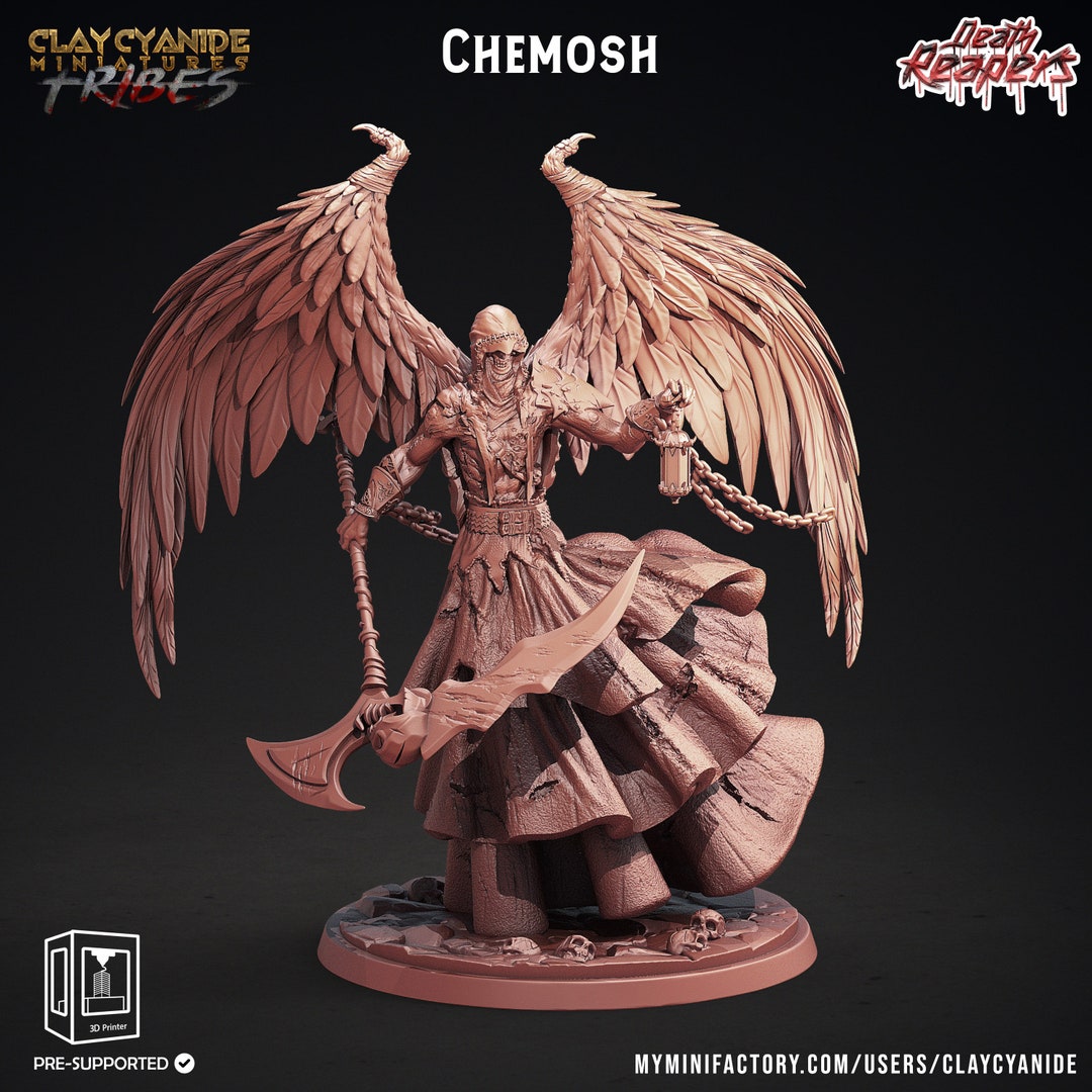 Death Reapers: Chemosh 28mm-200mm Fantasy D&d/pathfinder - Etsy