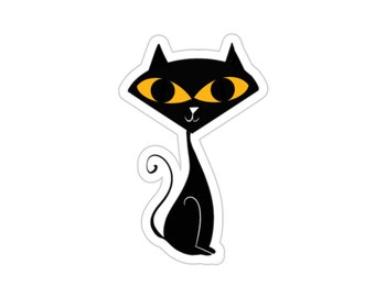 Stickers Atomic Cat - Etsy