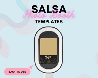 Salsa Photo Booth Flyer - Etsy