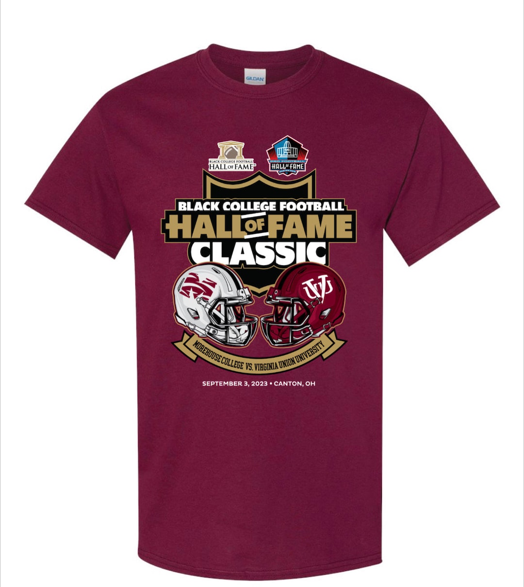 Maroon College Football Hall of Fame Shirt - Etsy