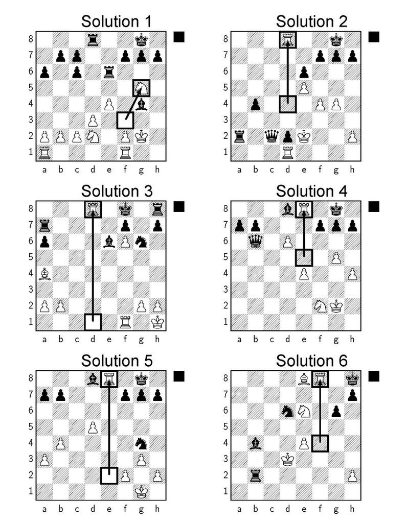 2000 Extremely Easy Chess Puzzles in One Move - Printable PDF With ...