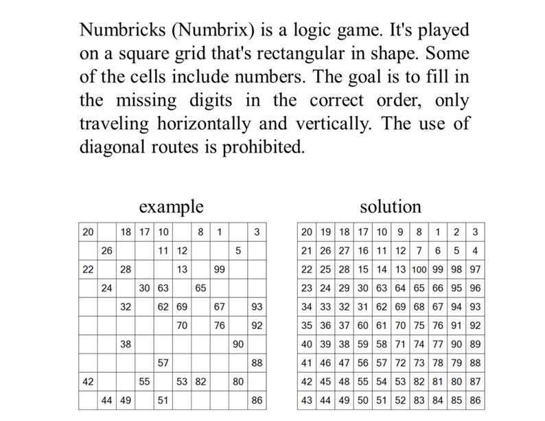 Bundle Easy, Medium and Hard Numbrix Puzzles Printable PDF - Bundle of ...