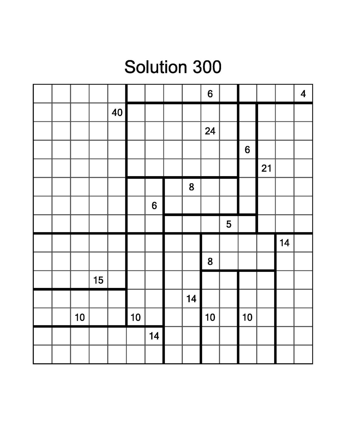 Shikaku Puzzles Printable PDF Bundle of 1200 Japanese Puzzles With ...