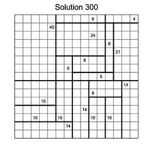 Shikaku Puzzles Printable PDF - Bundle of 1200 Japanese Puzzles With ...