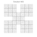 Easy, Medium and Hard Samurai Sudoku Puzzles Printable PDF - Bundle of ...