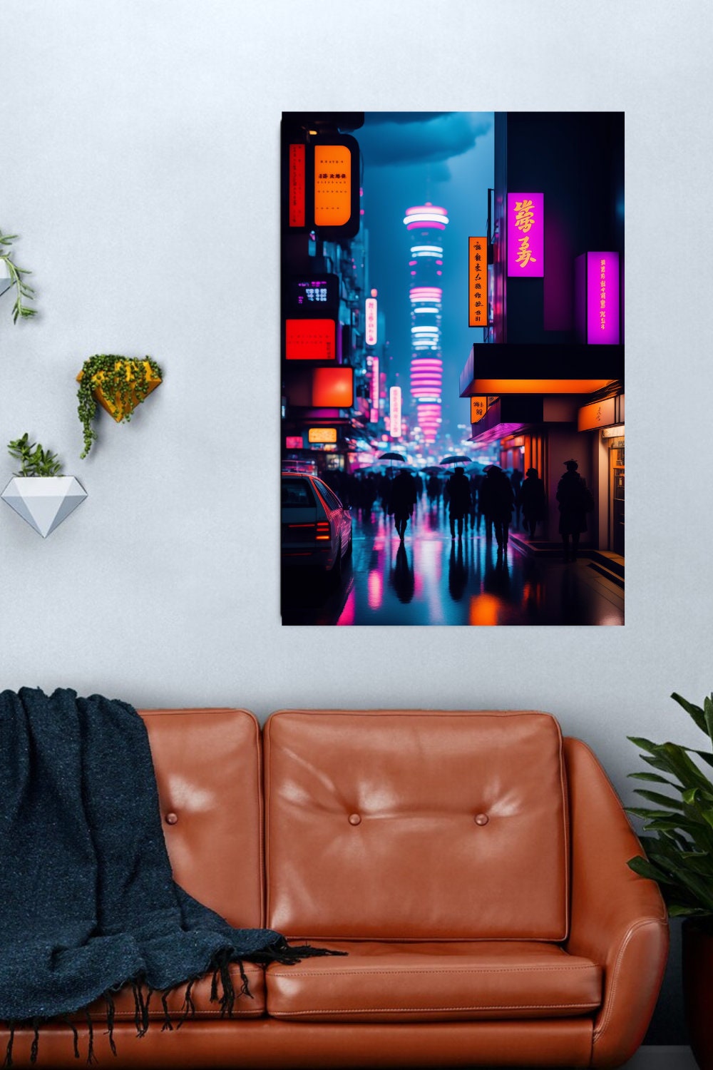 Cyberpunk Poster Tokyo, Wall Art, Digital - Etsy