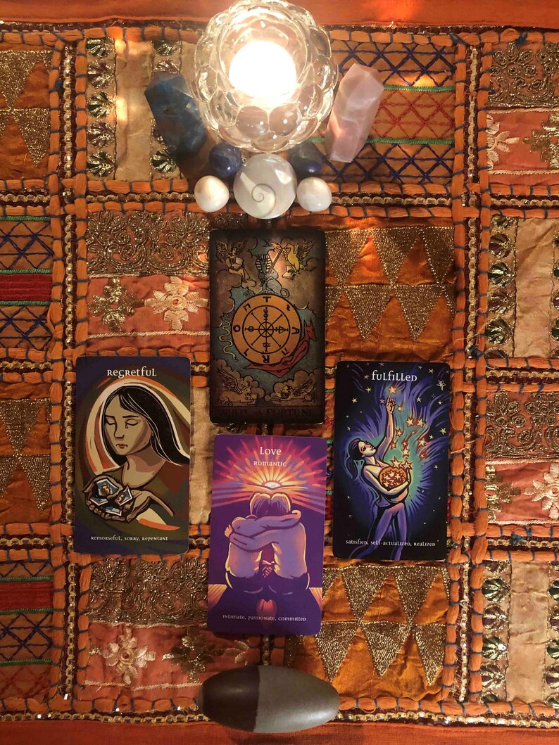 Same Day: What Are They Thinking and Feeling Tarot & Oracle Reading Devi Moon Tarot - Etsy