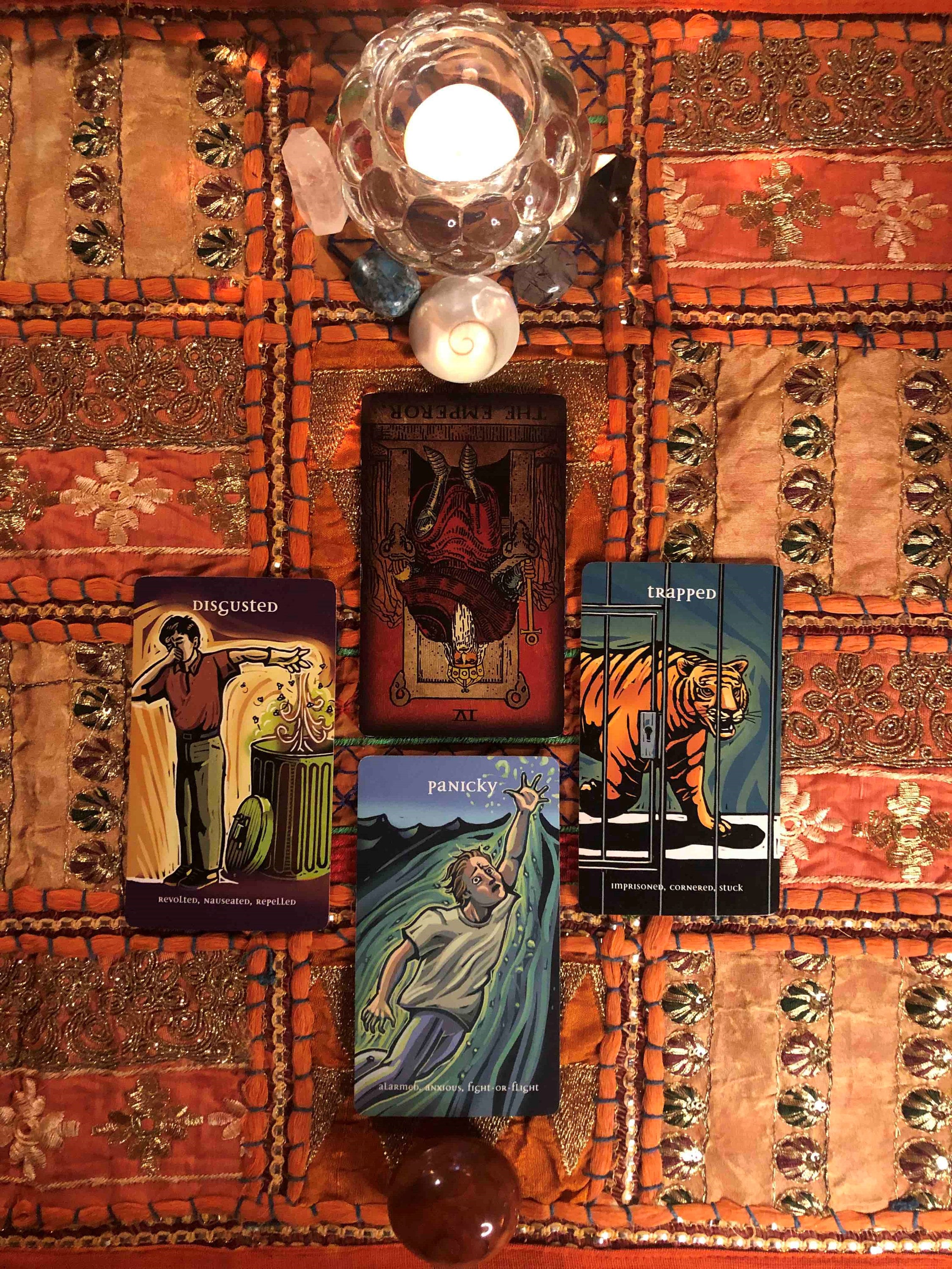 Your Crush: What Are They Thinking & Feeling About You Tarot and Oracle Reading Devi Moon Tarot ...
