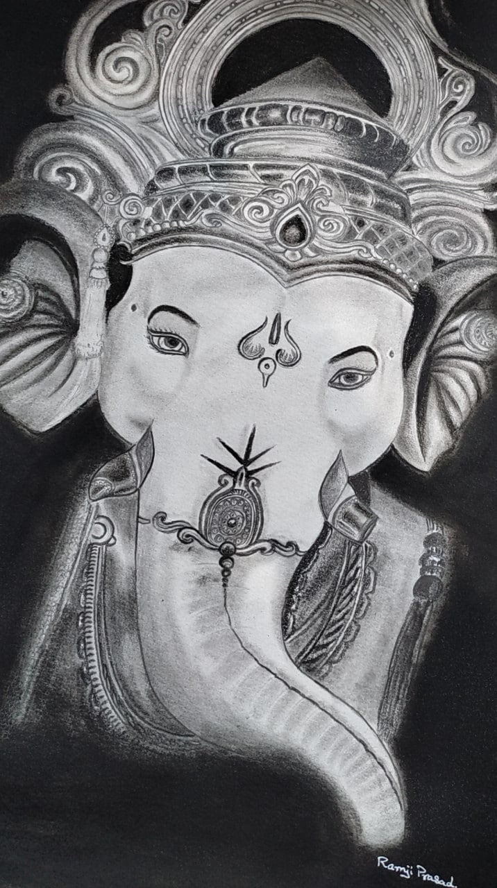 Ganesh Ji Drawing