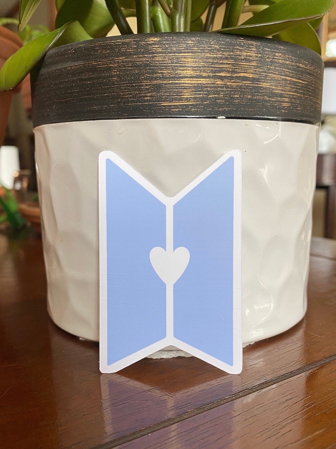BTS Heart Logo Vinyl Sticker - Etsy