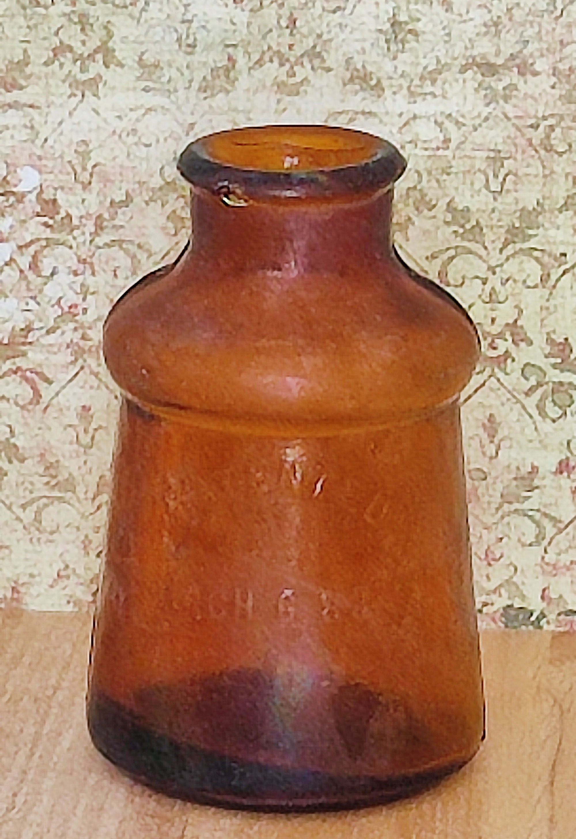 Antique bixby Shoe Polish Ink Bottle patented Mch.6.83 - Etsy