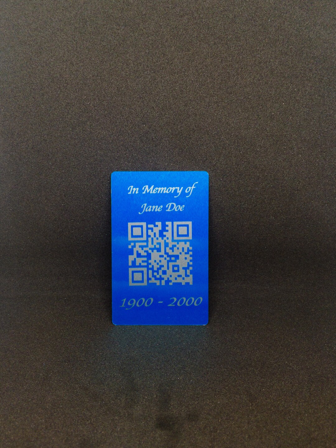 Memory Markers. Family and Pet Remembrance Tags. Just Place, Scan With ...