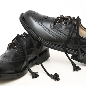 Ghillie Brogues Leather Scottish Kilt Shoes for Kilts - Smart Formal ...