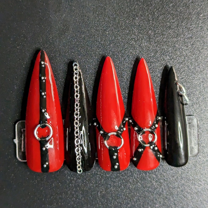 Bondage Nails - Etsy