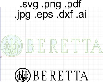Beretta Logo Svg - Etsy