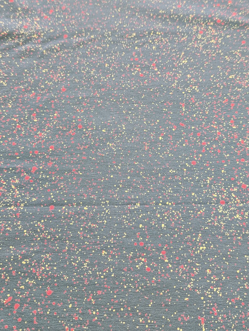 Paint Splash Cotton Jersey - Etsy