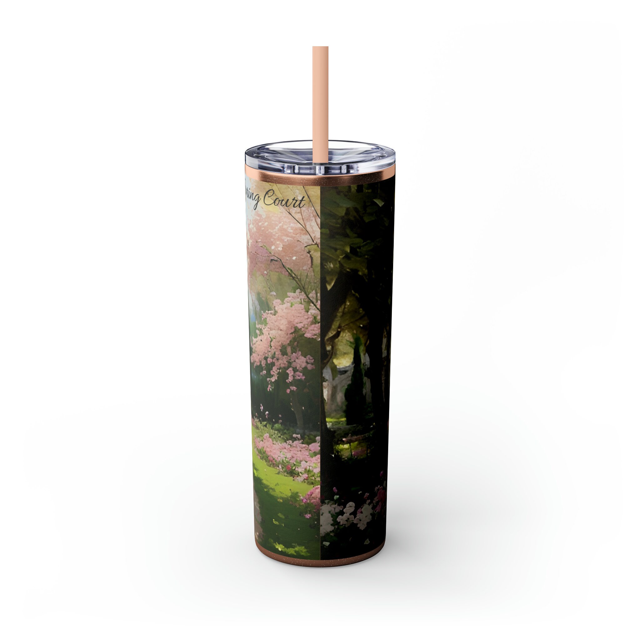 The Spring Court Manor Acotar Inspired Skinny Tumbler With - Etsy