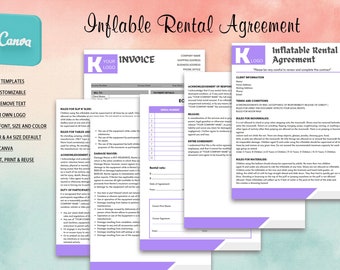 Inflatable Rental Agreement - Etsy